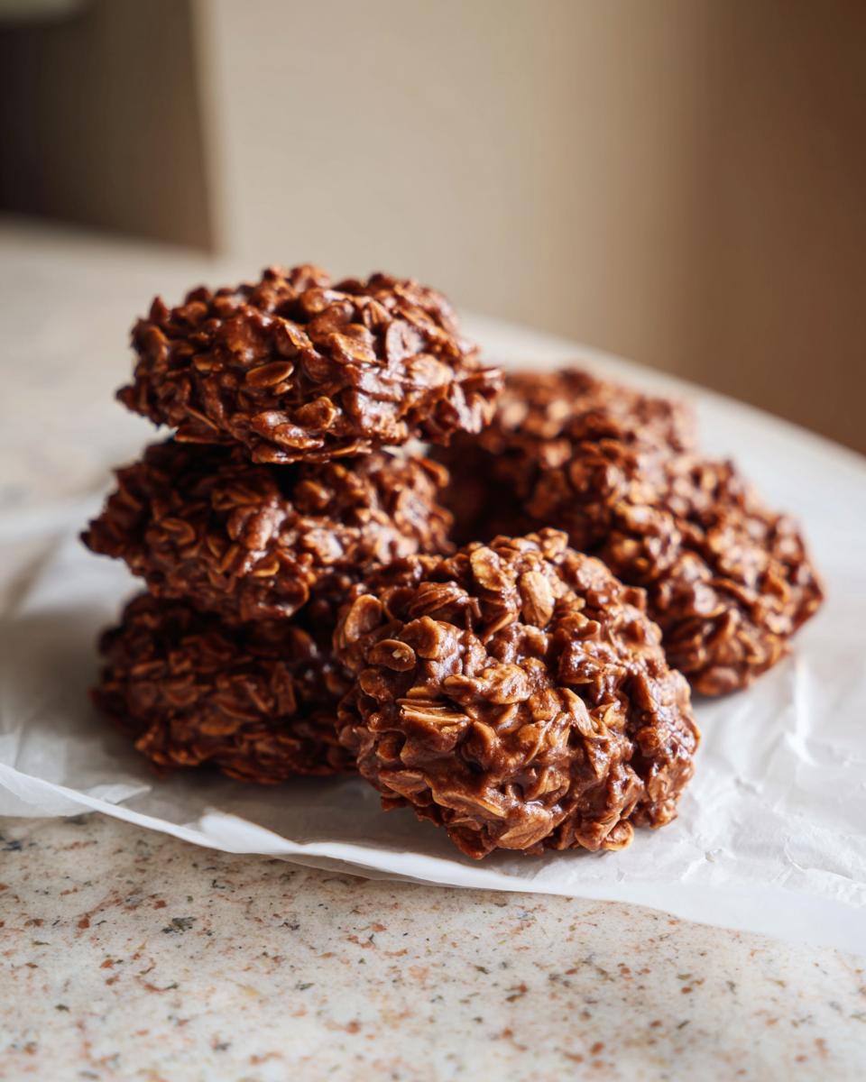 No Bake Oatmeal Cookies: 1 Minute Boil Magic