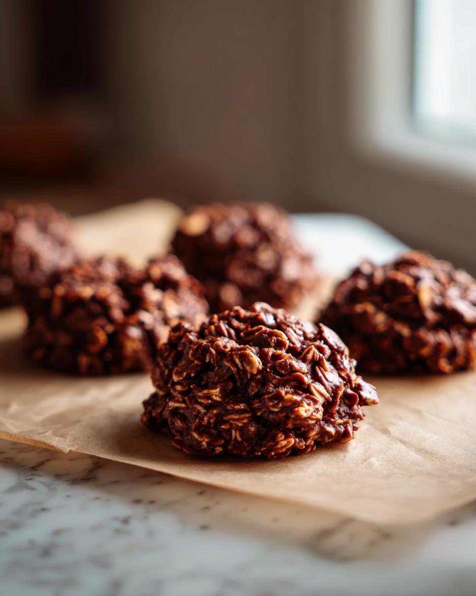No Bake Oatmeal Cookies: 1 Minute Boil Magic