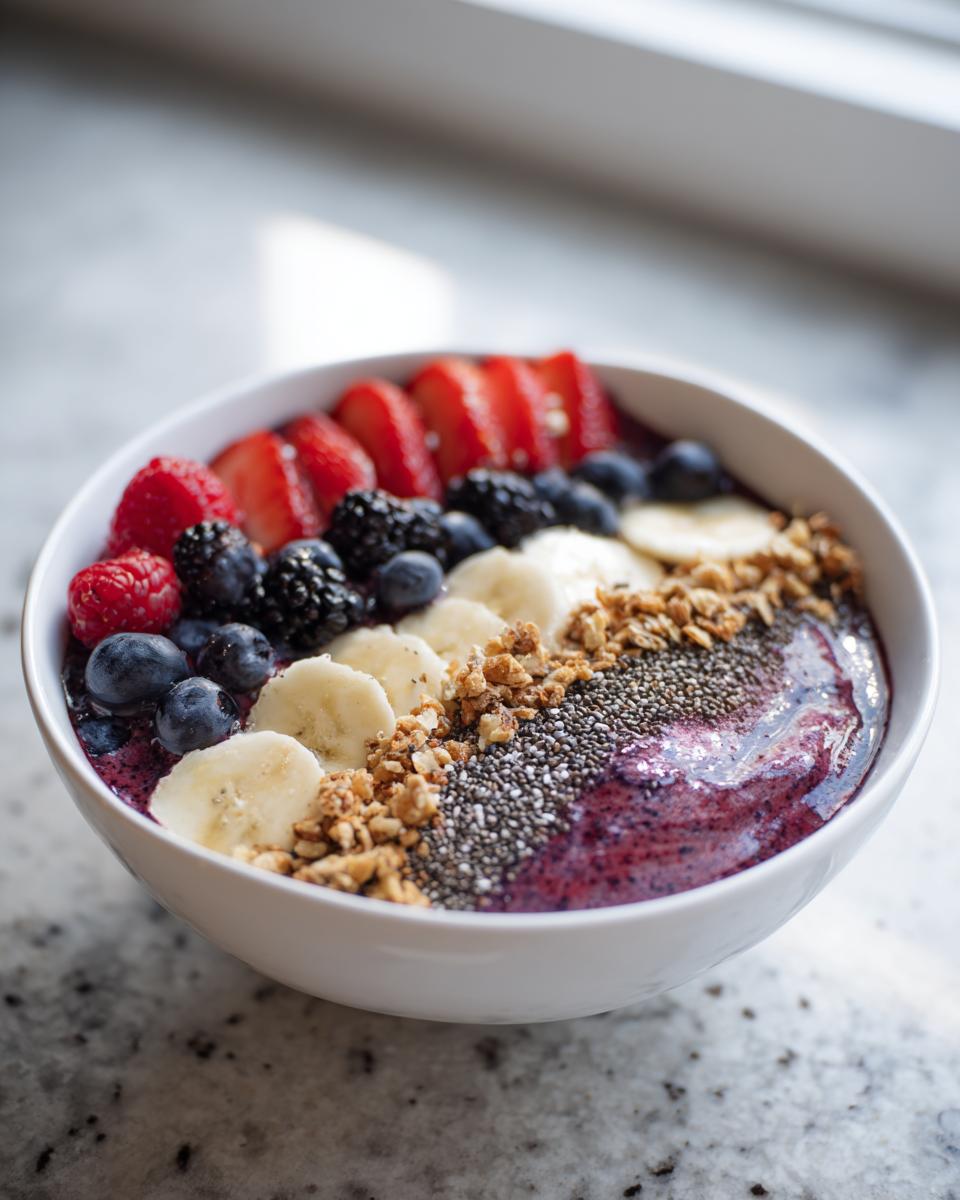 Amazing Acai Bowl: 1 Creamy, Healthy Treat