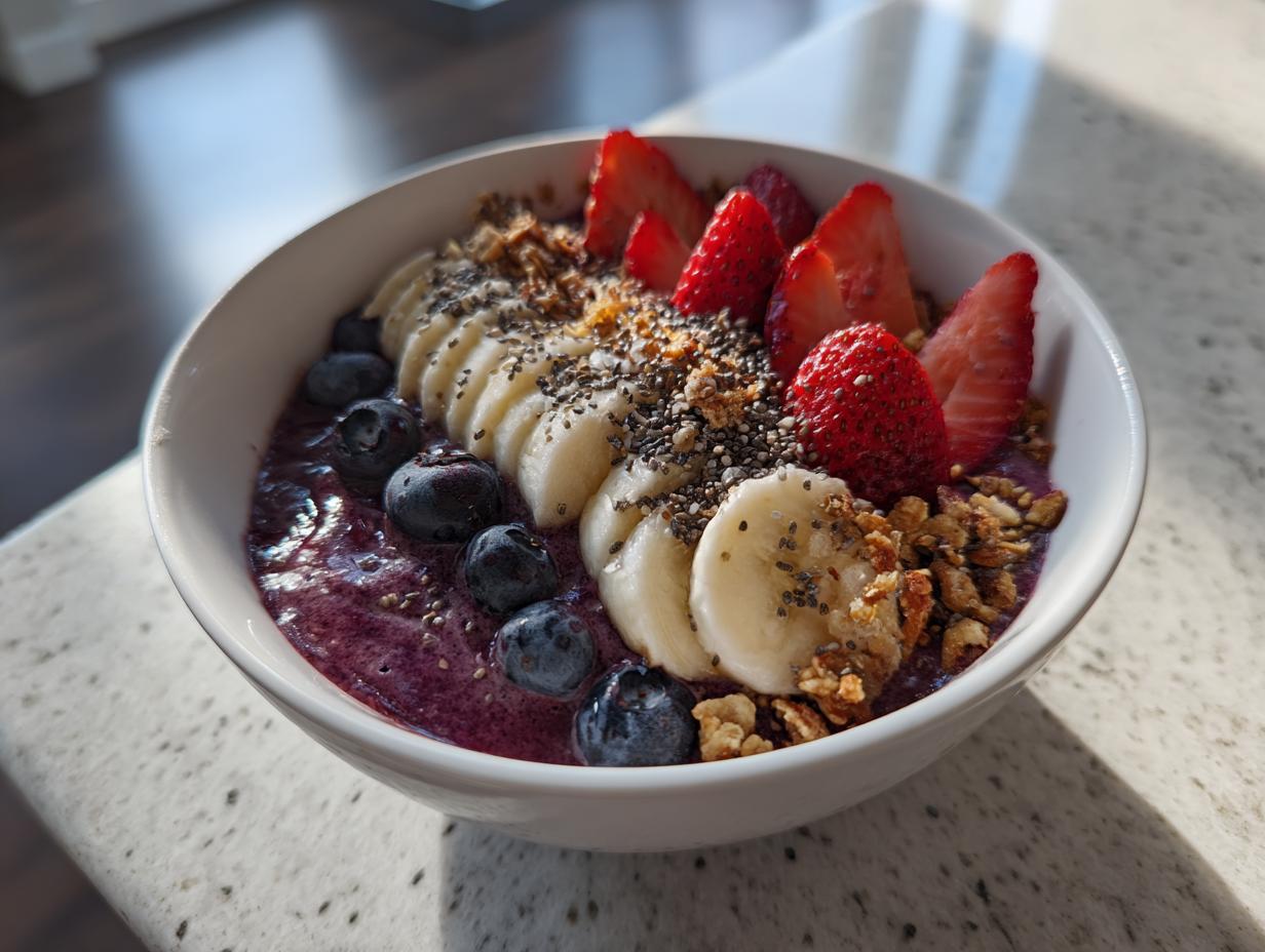 Amazing Acai Bowl: 1 Creamy, Healthy Treat