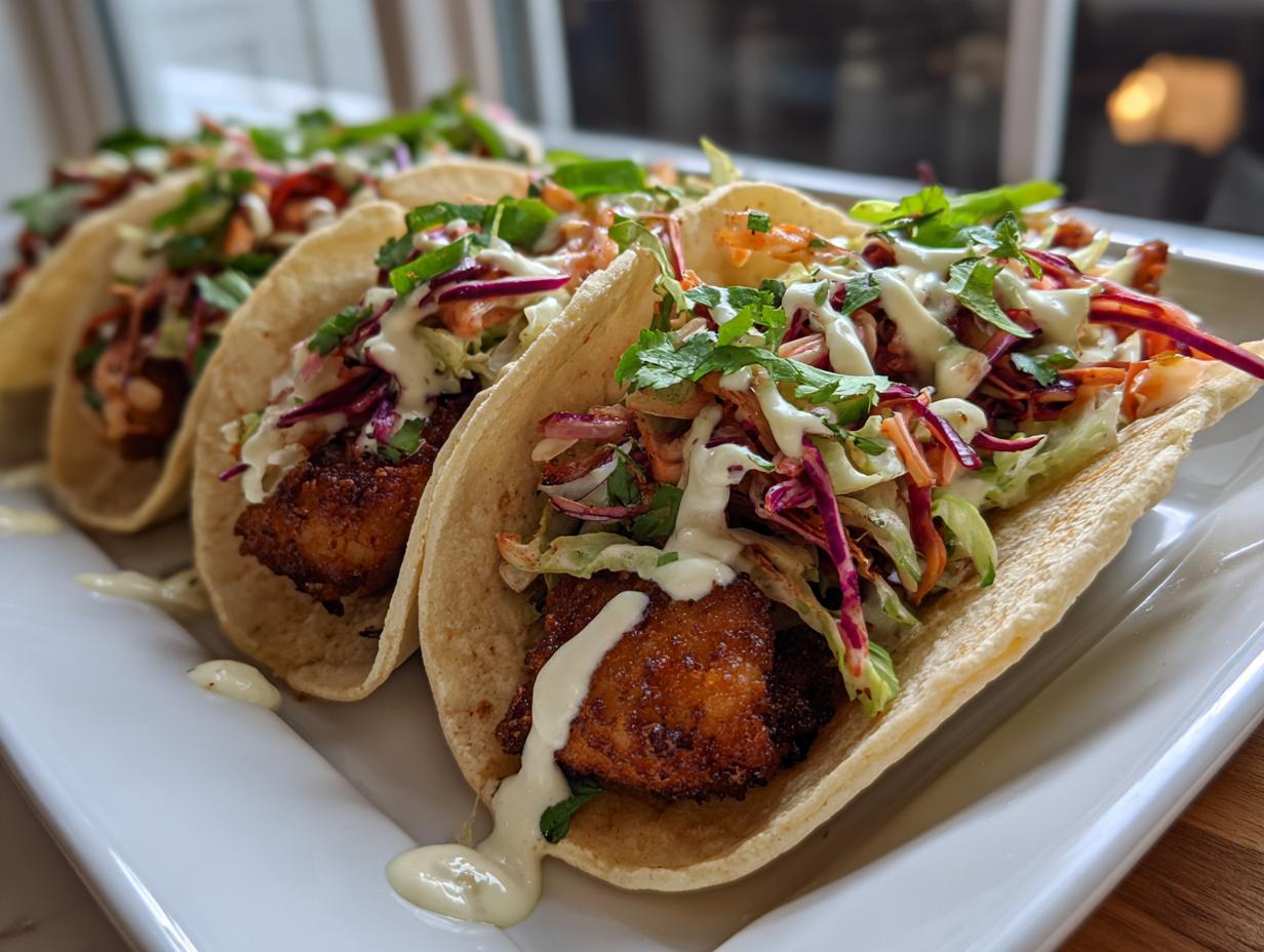 Amazing Fish Tacos: 35 Min Recipe