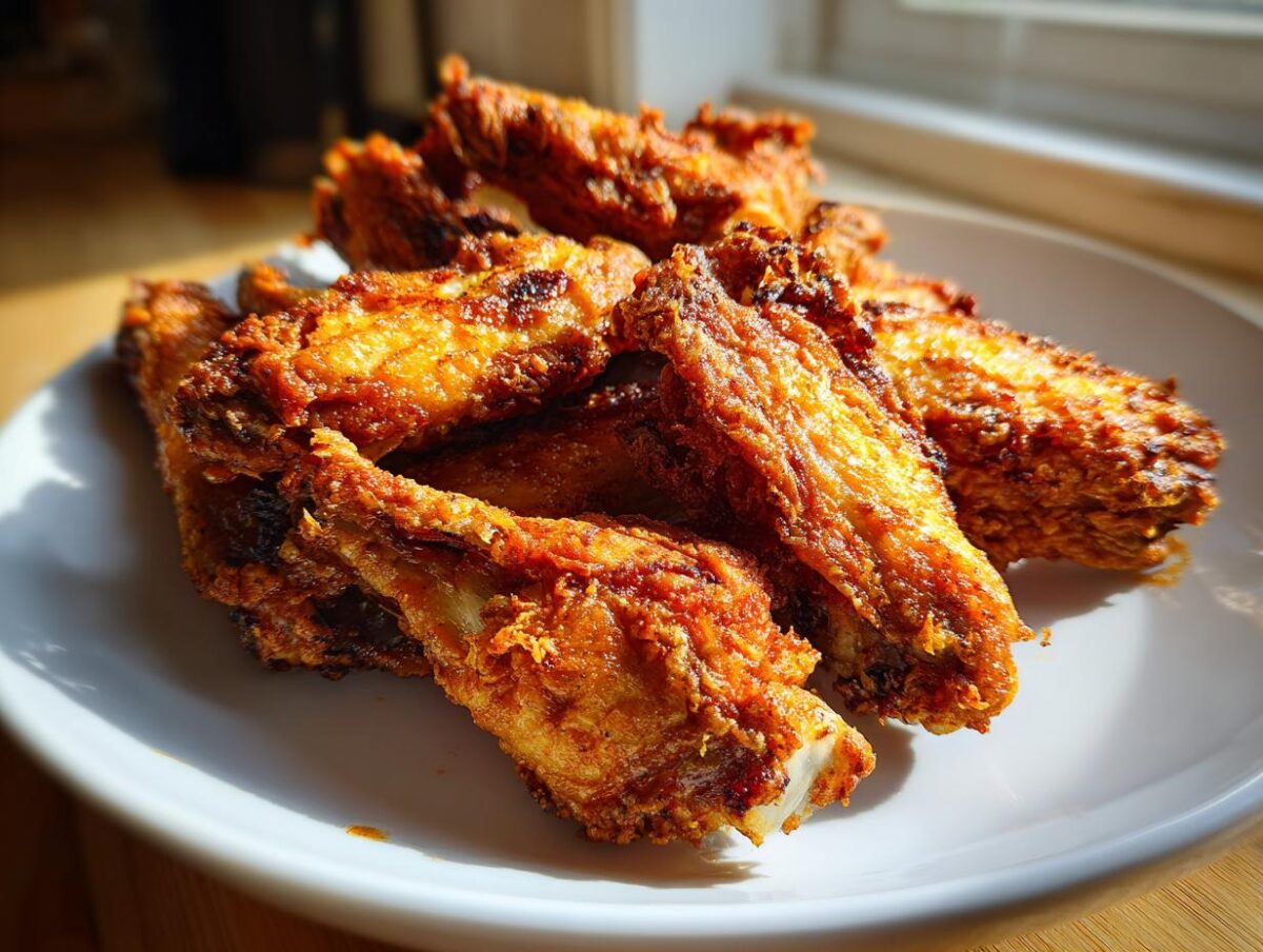 Shocking crispy baked chicken wings secret 1