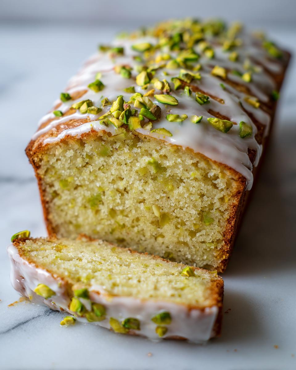 5-Minute Pistachio Bread: Shockingly Moist