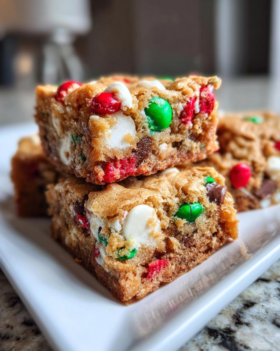 24 Chewy christmas cookie bars You Need