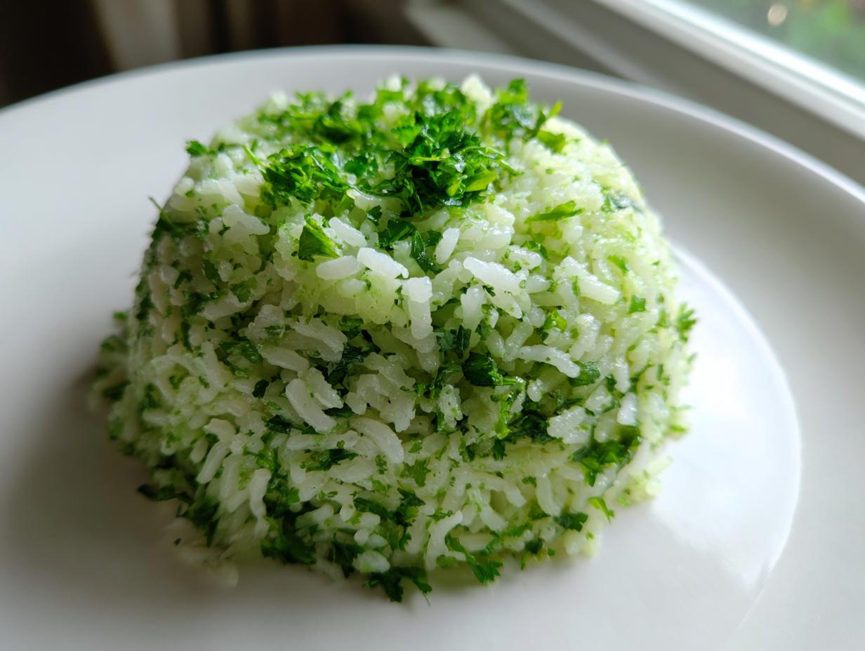 Fluffy cilantro lime rice in 1 easy step